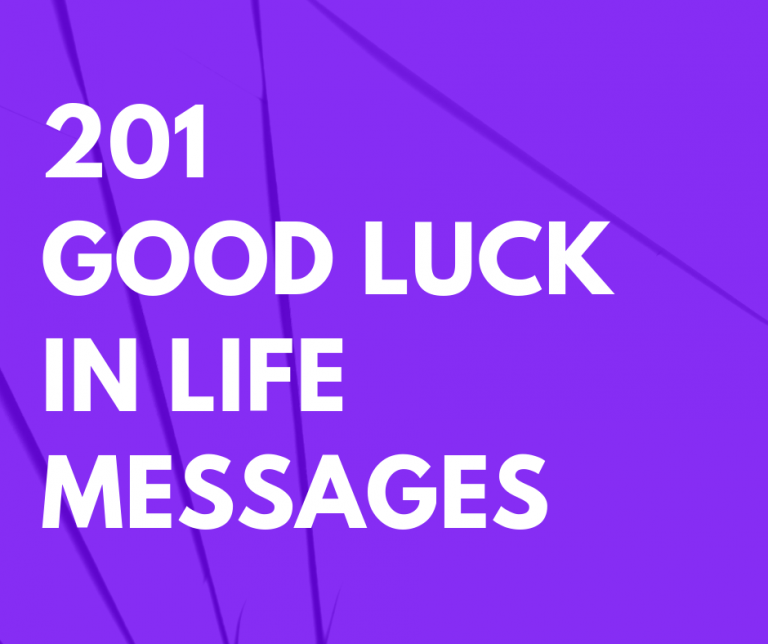 201 Good Luck In Life Messages FutureofWorking