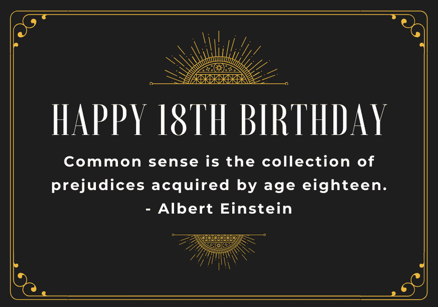 75 Incredible Happy 18th Birthday Messages And Sayings 