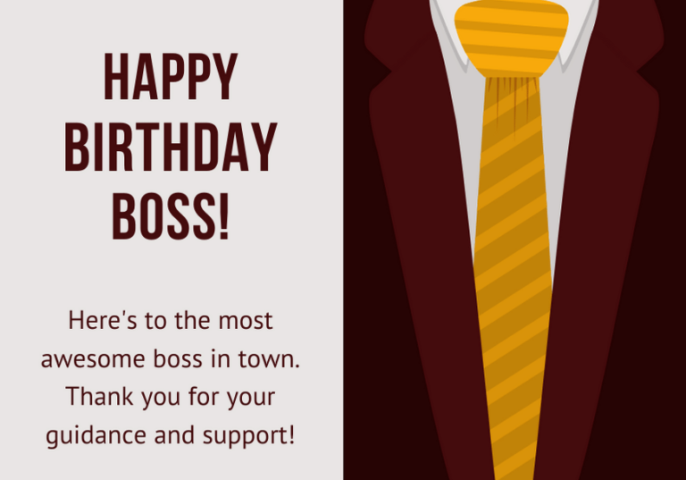 101 Happy Birthday Messages for Bosses with Images | FutureofWorking.com