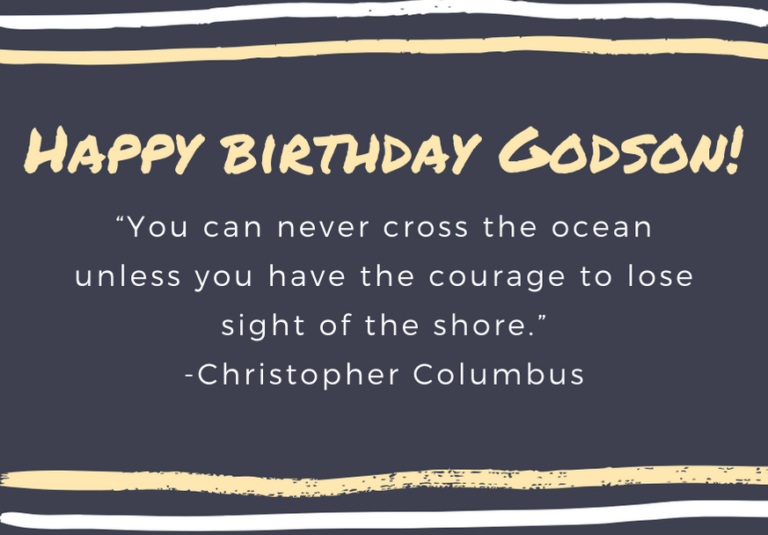 101 Best Happy Birthday Godson Messages and Quotes | FutureofWorking.com