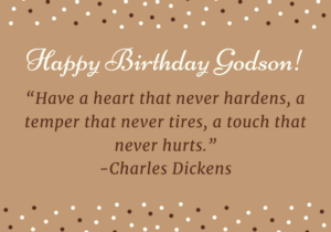 101 Best Happy Birthday Godson Messages and Quotes | FutureofWorking.com