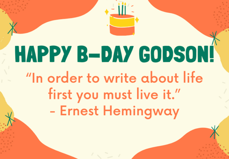 101 Best Happy Birthday Godson Messages and Quotes | FutureofWorking.com