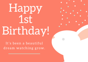 150 Perfect First Birthday Card Messages | FutureofWorking.com