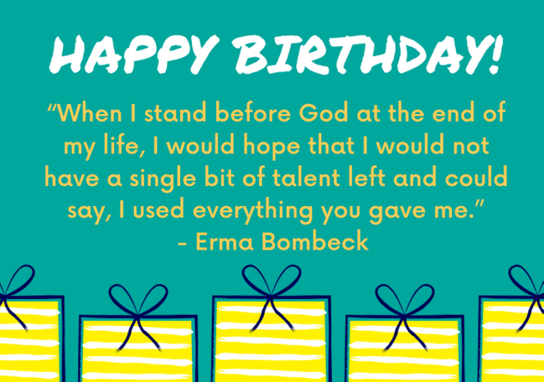 125 Inspirational Birthday Messages That Are Incredible ...