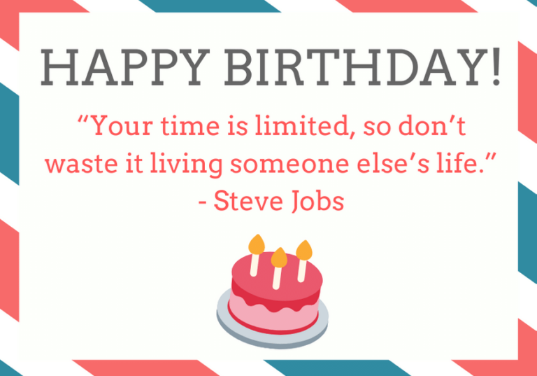 125 Inspirational Birthday Messages That Are Incredible ...