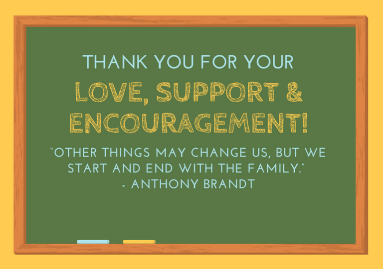 101 Thank You Messages for Family Support with Quotes | FutureofWorking.com