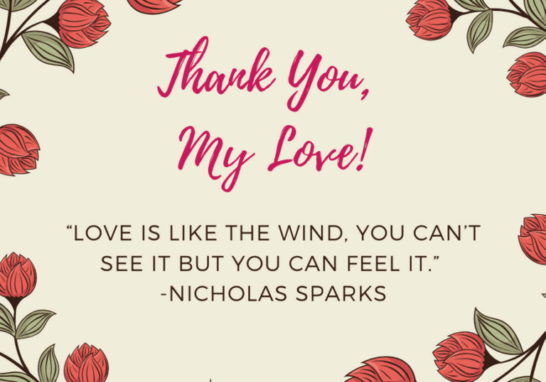 50 Special Thank You for Being my Wife Notes and Quotes ...