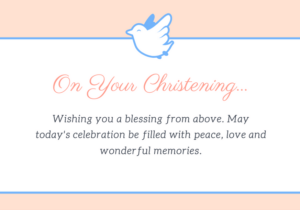 50 Best Christening Card Messages for Baby Dedication | FutureofWorking.com