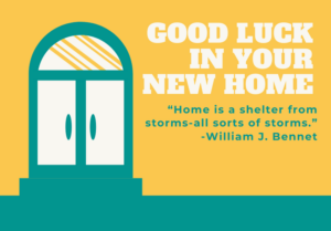 50 Good Luck in Your New Home Messages | FutureofWorking.com