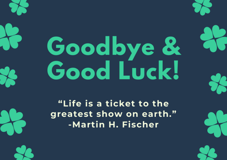 75 Unforgettable Goodbye and Good Luck Messages and Quotes ...