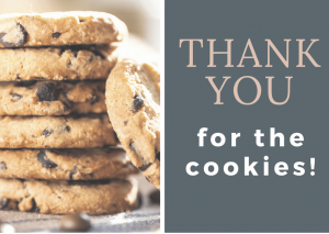 50 Ways to Say Thank You for the Cookies (with a note ...