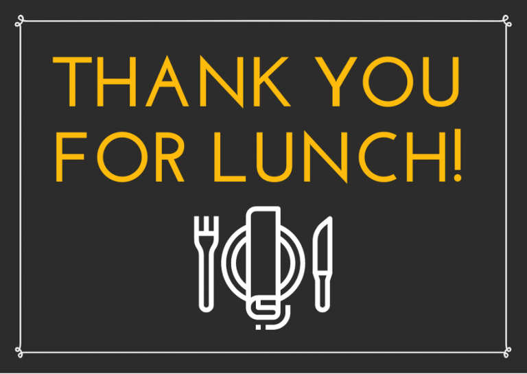 50 Examples of Thank You Notes for a Business Lunch | FutureofWorking.com