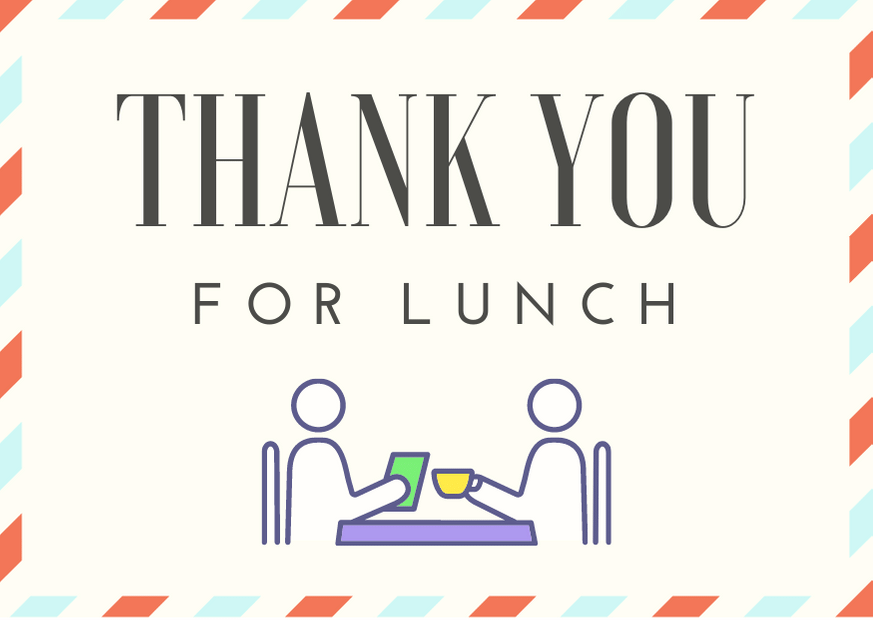 How To Thank You For Lunch Invitation Onvacationswall
